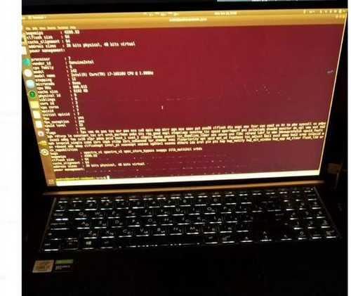 Ультрабук ноутбук asus ux534f (также игровой)