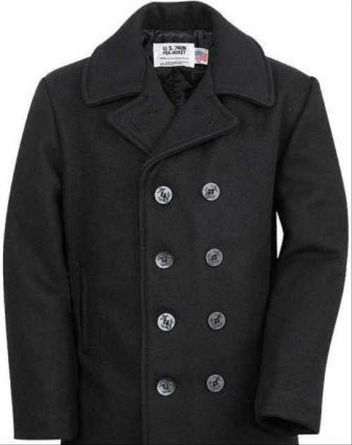 Бушлат Schott Pea jacket 40 42 Made in USA
