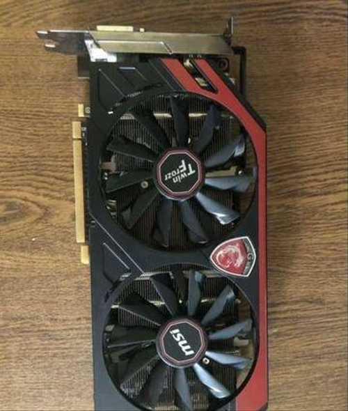 Видеокарта msi gtx760