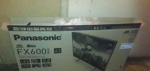 Panasonic TX-43FXR600 4K UHD Smart TV разбитый