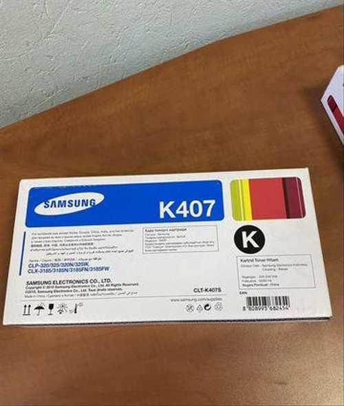 Картридж Б/У Samsung K407