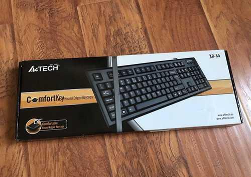 Клавиатура a4tech kr-85. A4tech kr-85 Black USB. A4tech kr-85 Comfort USB Round Edge Keyboard Black us Russian.