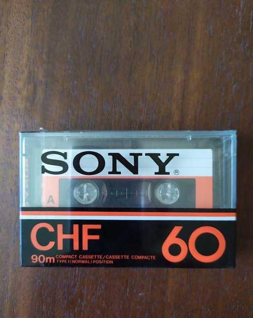 Новая аудиокассета Sony CHF 60