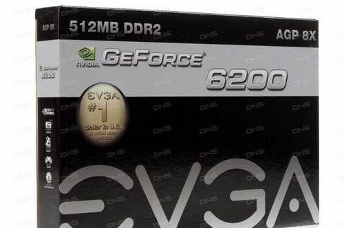 Видеокарта evga GeForce 6200 (512-A8-N403-LR)