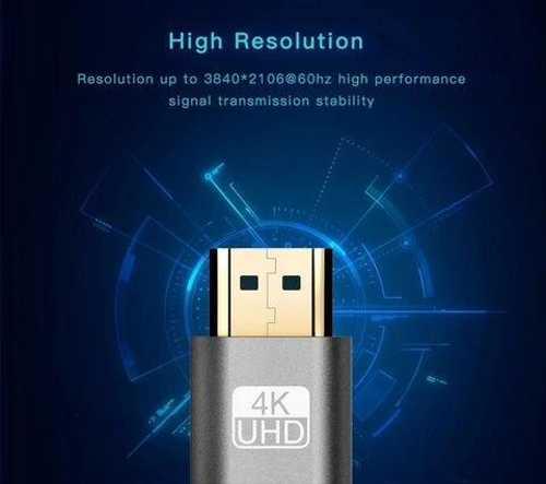 Hdmi виртуальный дисплей 4K hdmi подключаемый разъ