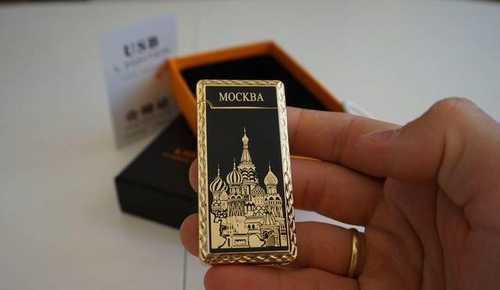 Зажигалка USB Москва