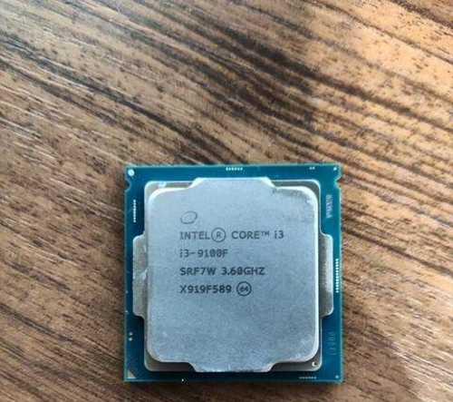 Процессор intel i3 9100f