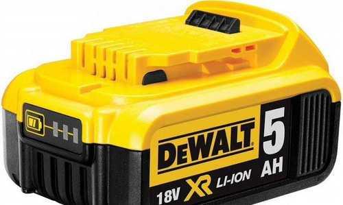 Аккумуляторная батарея dewalt dcb184 5ah