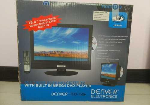 Телевизор Denver 15.4" +DVD