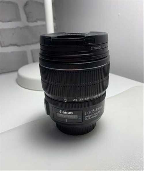 Объектив canon efs 15-85mm