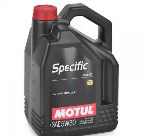 Масло моторное Motul Specific dexos2 5w30, 5 литр
