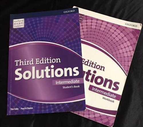 Solutions 3 edition tests. Учебник third Edition solutions. Third Edition solutions Intermediate. Solutions (third Edition): Intermediate. Student's book + Workbook. Рабочая тетрадь по английскому tim Falla.