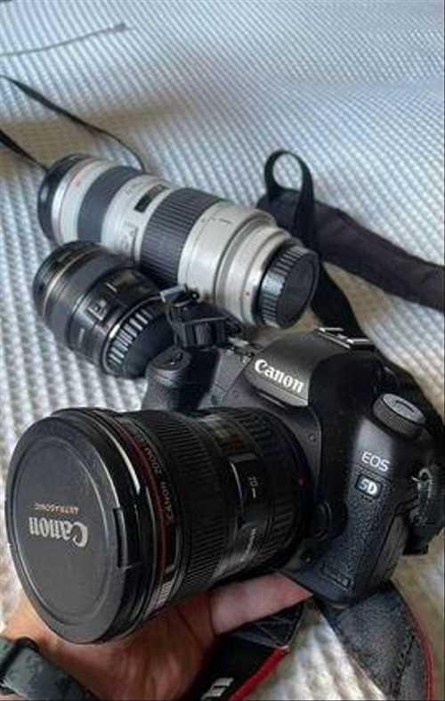 Canon EOS 5D Mark II с объективами L-серии
