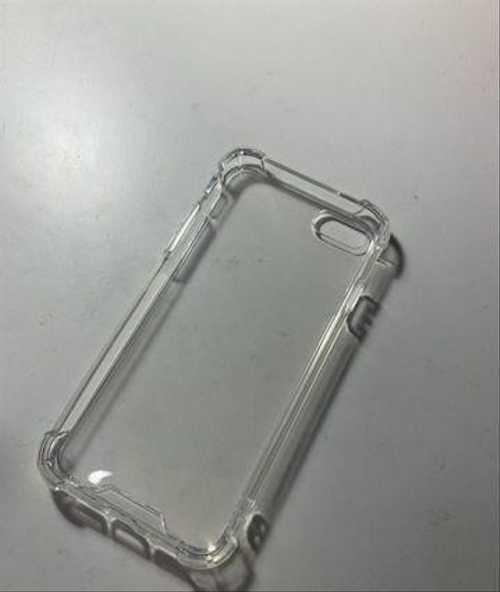 Новый чехол для iPhone 7 прозрачный