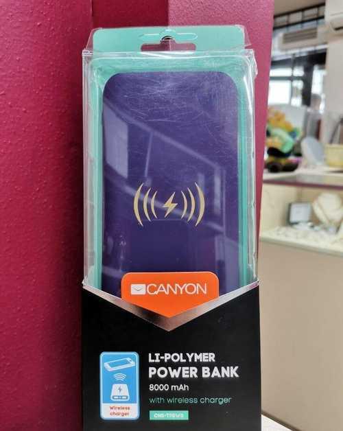 Новый Power Bank Canyon CNS-tpbw8P