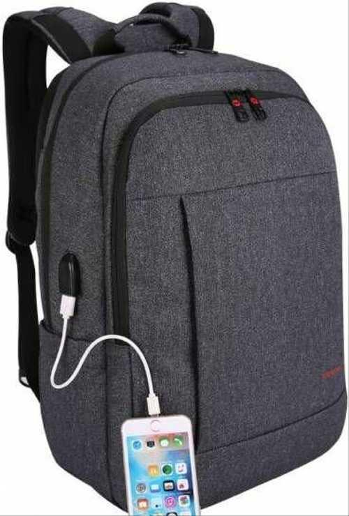 Рюкзак Tigernu T-B3142U для ноутбука 15.6" темно-с