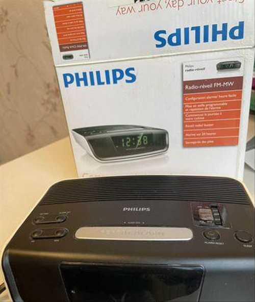 Электронные часы Philips AJ3121/12 с радио и будил