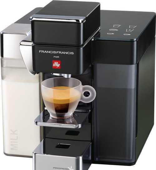 Кофемашина illy Iperespresso Y5 milk E&C black