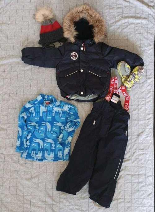 Пуховик и полукомбез Reima