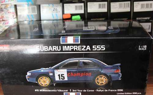 Subaru impreza WRC 555 #15 Sun Star 1/18