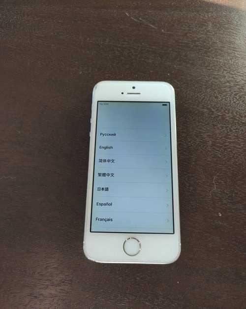 Apple iPhone 5s 16g белый
