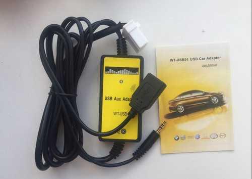 AUX USB для штатных магнитол на honda acura