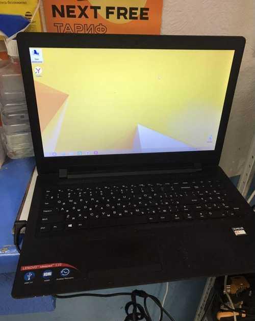 Ноутбук Lenovo idealpad 110 amd 7 поколение
