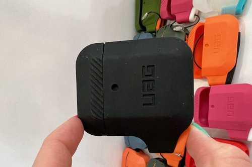 Чехол UAG Silicone Case Orange для AirPods 1/2