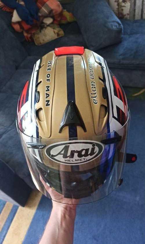 Мото шлем arai isle of man
