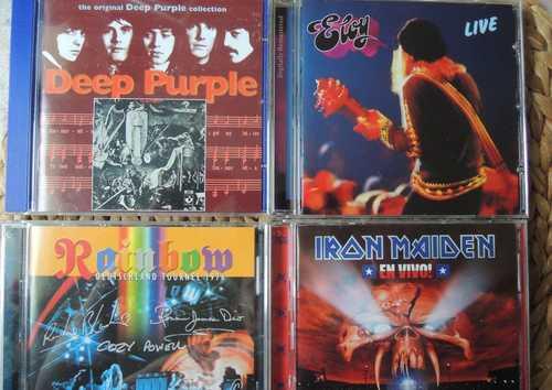 CD.Deep purple,Jetro Tull,Rainbow,Eloy,Iron Maiden