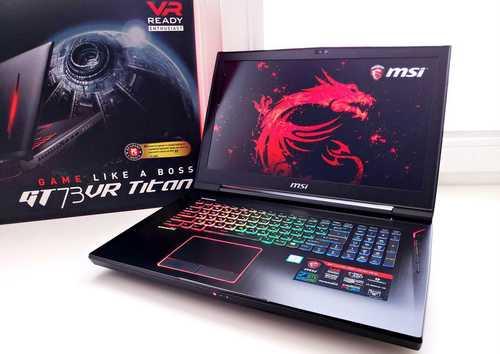 GTX1080 Мощнейший игровой MSI GT73 Titan Pro