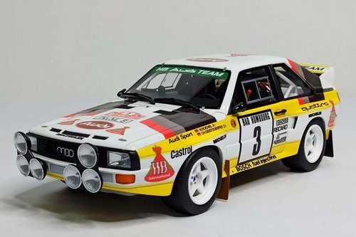 Audi Rally Sport Quattro n3 1985 Otto 1:18