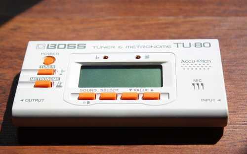 Tu 80. Chromatic Tuner Boss купить в СПБ.