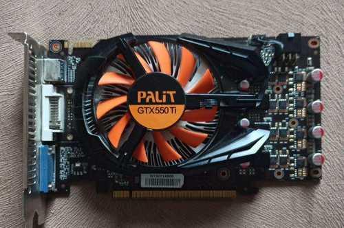 Видеокарта Palit gtx550ti