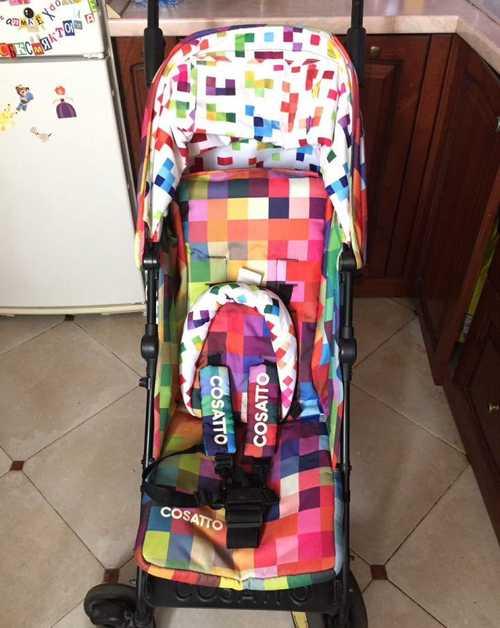 Коляска прогулочная cosatto pixelate