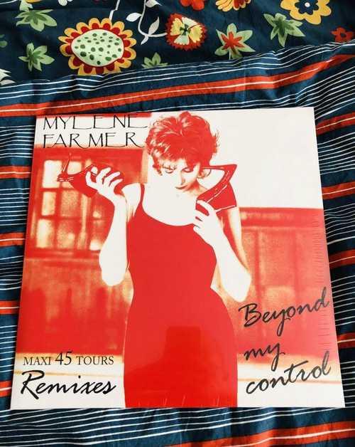 Mylene Farmer Beyond My Control 45 Tours 12” Vinyl
