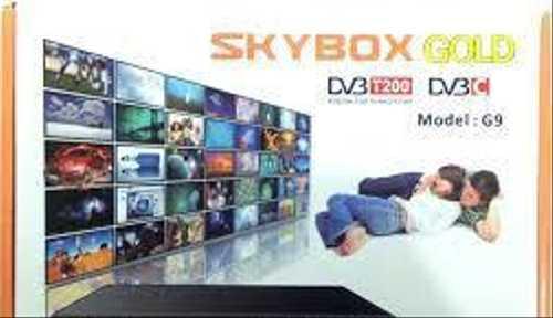 SkyBox Gold G9 приставка DVB-T2 +C+ IPtv