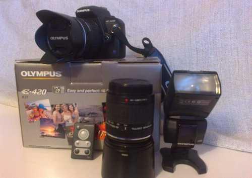 Продам фотоаппарат olympus Е-420