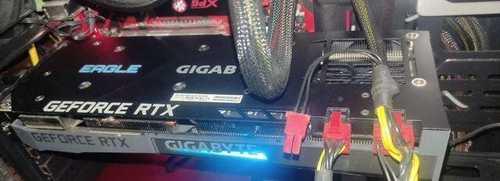 Видеокарта Gigabyte RTX 3070 Eagle не LHR