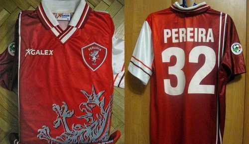 Игровая футболка Перуджа Perugia 1998-99 Серия А