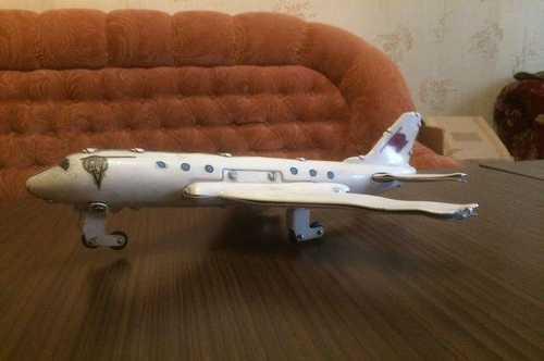 Игрушка самолет СССР 60-е годы