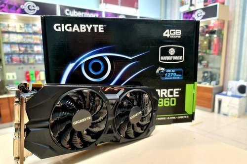 Видеокарта gigabyte GeForce GTX 960 WF OC 4 Gb