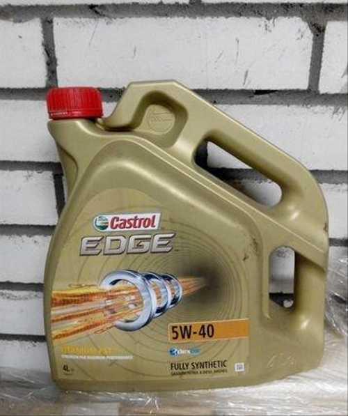 Масло castrol edge 4л