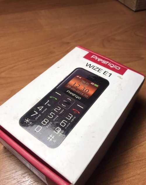 Телефон prestigio wize e1