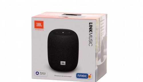 Умная колонка JBL Link Music Yandex Black (новая)