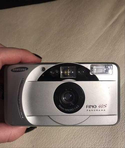 Плёночный фотоаппарат Samsung fino 40s (panorama)