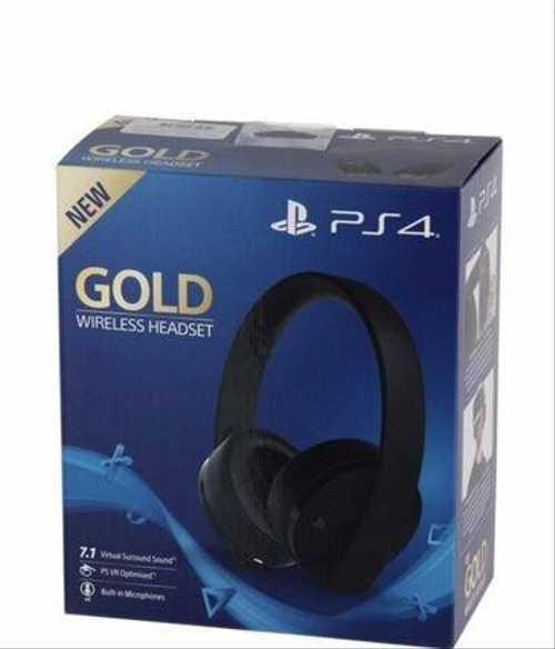 Наушники playstation gold wireless