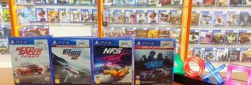 Игры для Playstation 4 Серия гонок Need For Speed