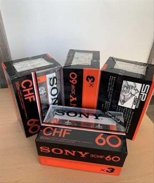Аудиокассета Sony CHF 60