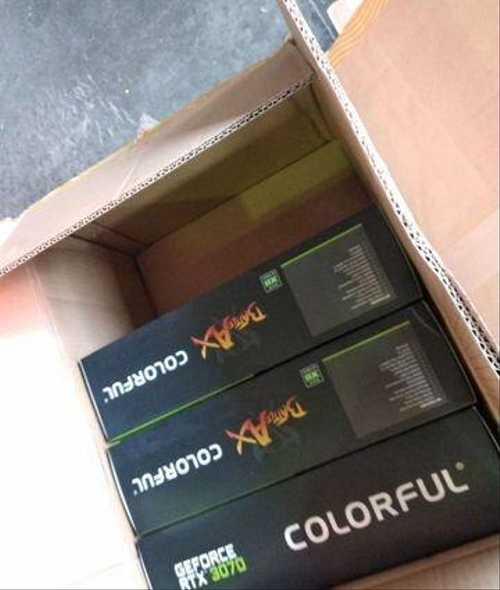 Видеокарты Colorful GeForce RTX 3070